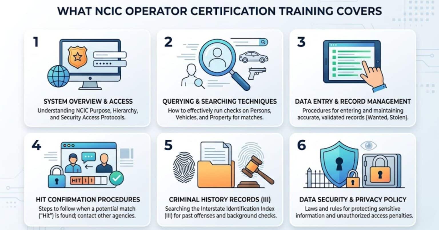 NCIC Operator Certification Process for Law Enforcement